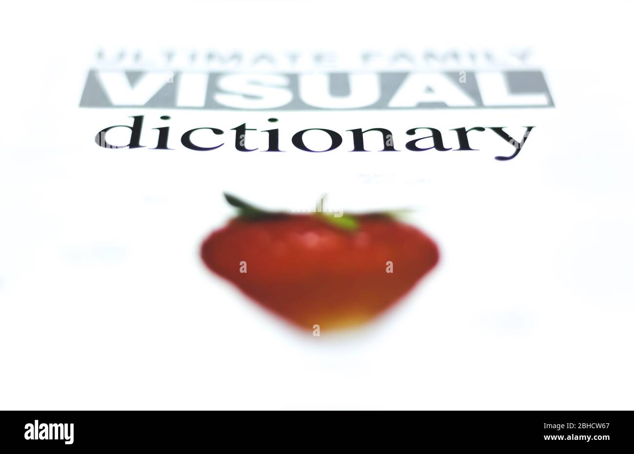 Visual dictionary. Topic and Category on colorful background for ...