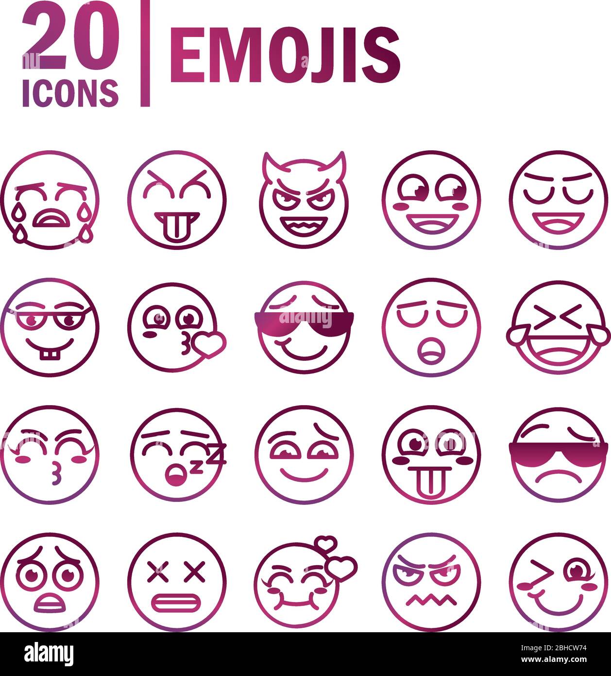 Funny Smiley Icons