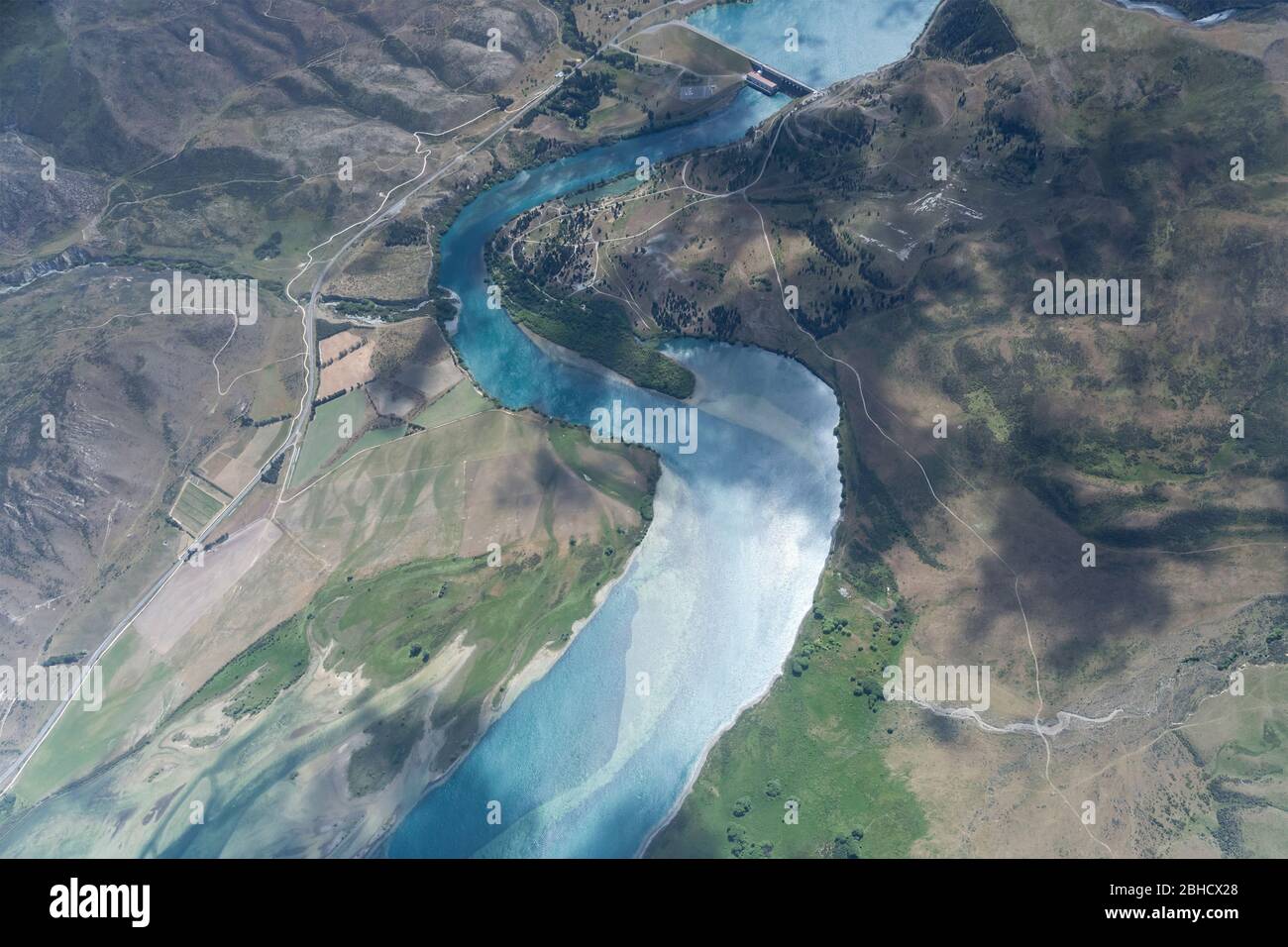 Waitaki dam hi-res stock photography and images - Alamy