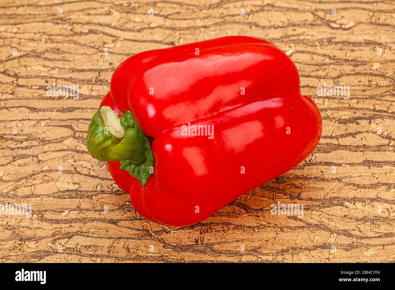 Red Bell Pepper - ripe, juicy and fresh Stock Photo - Alamy