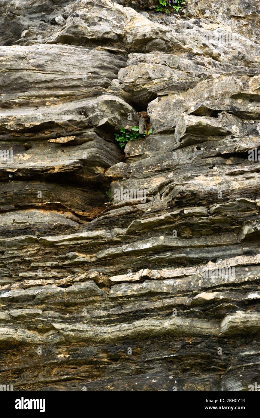 Detail of natural rough stone, rippled rock background Stock Photo - Alamy