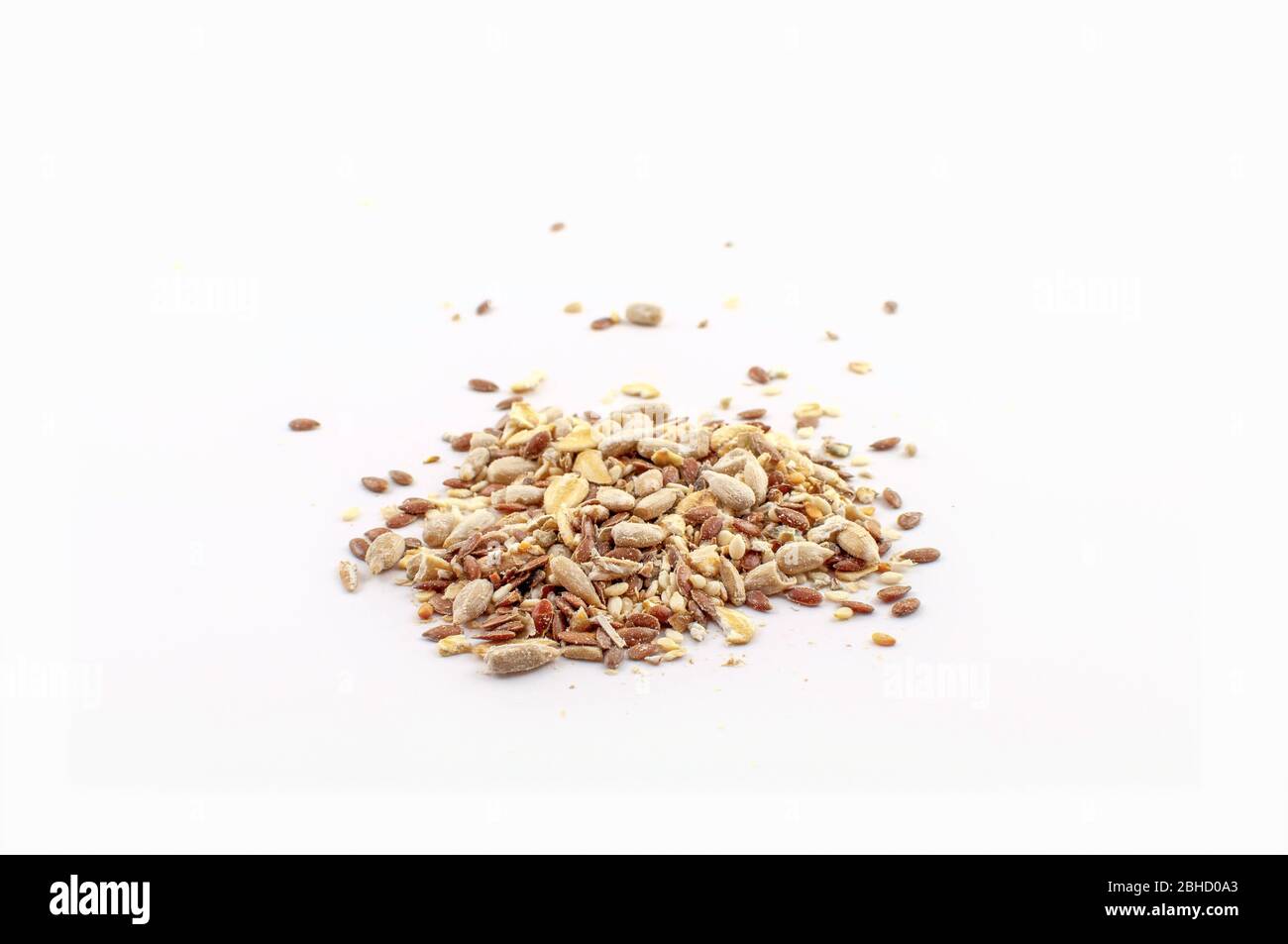 Multicornmix, Mix of different corns to bake or eat as musli on white ...