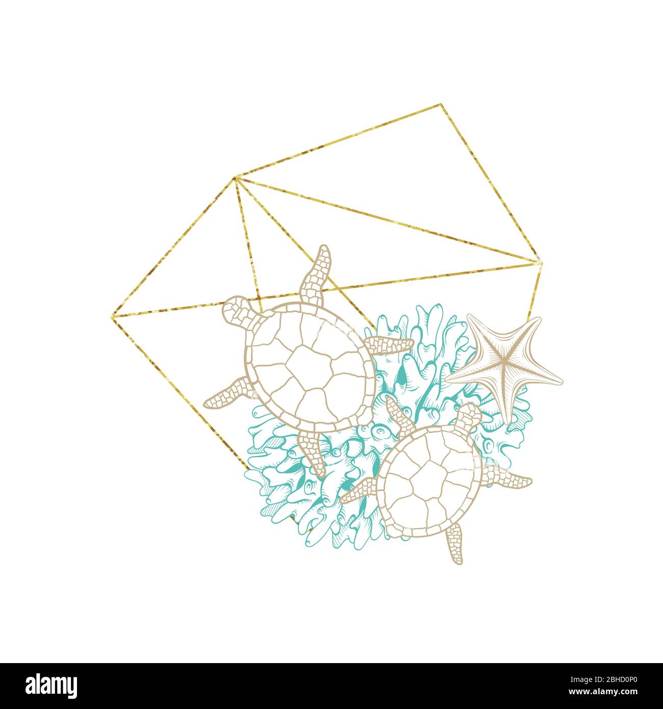 Sea turtles Stock Vector Images - Alamy