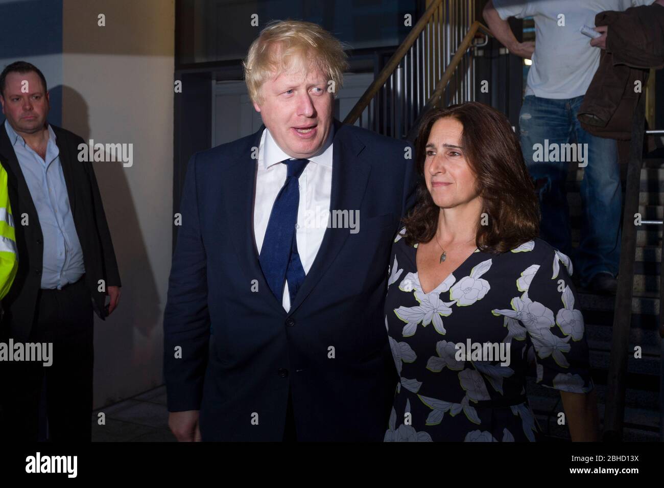 Boris Johnson, British Conservative Member of Parliament for Uxbridge ...