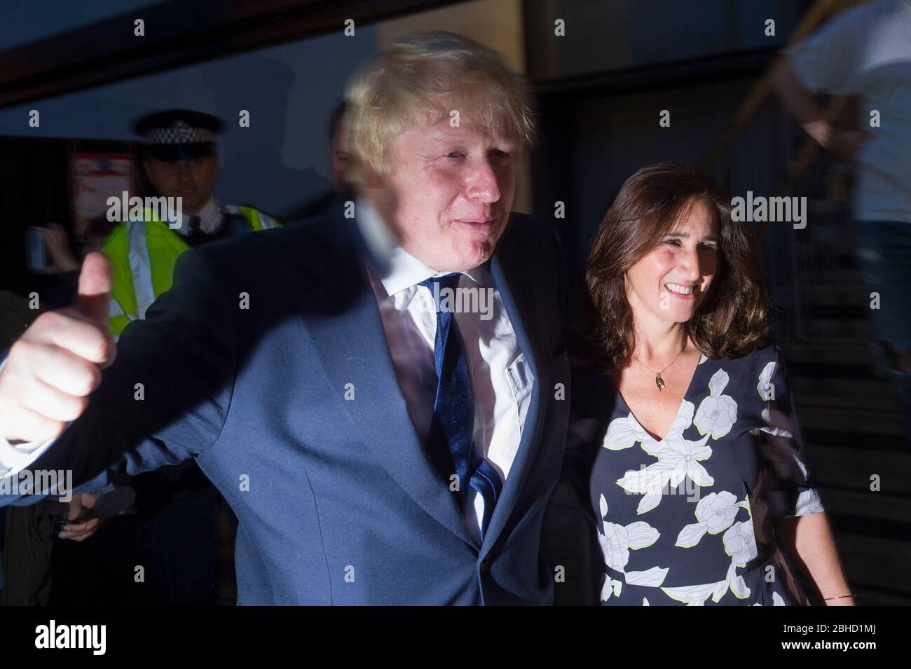Boris Johnson, British Conservative Member of Parliament for Uxbridge ...