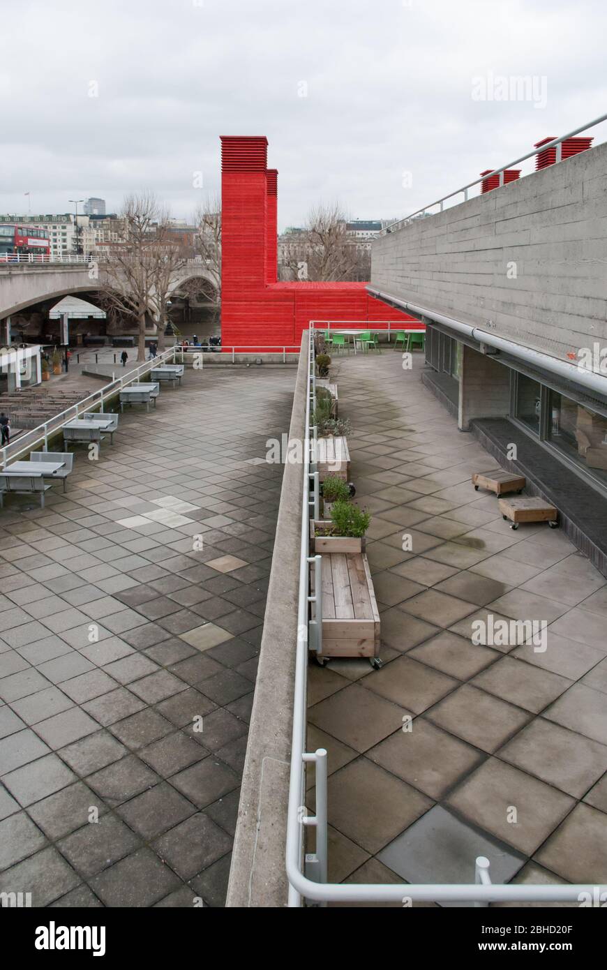 Royal National Theatre Denys Lasdun Reinforced Concrete South Bank ...