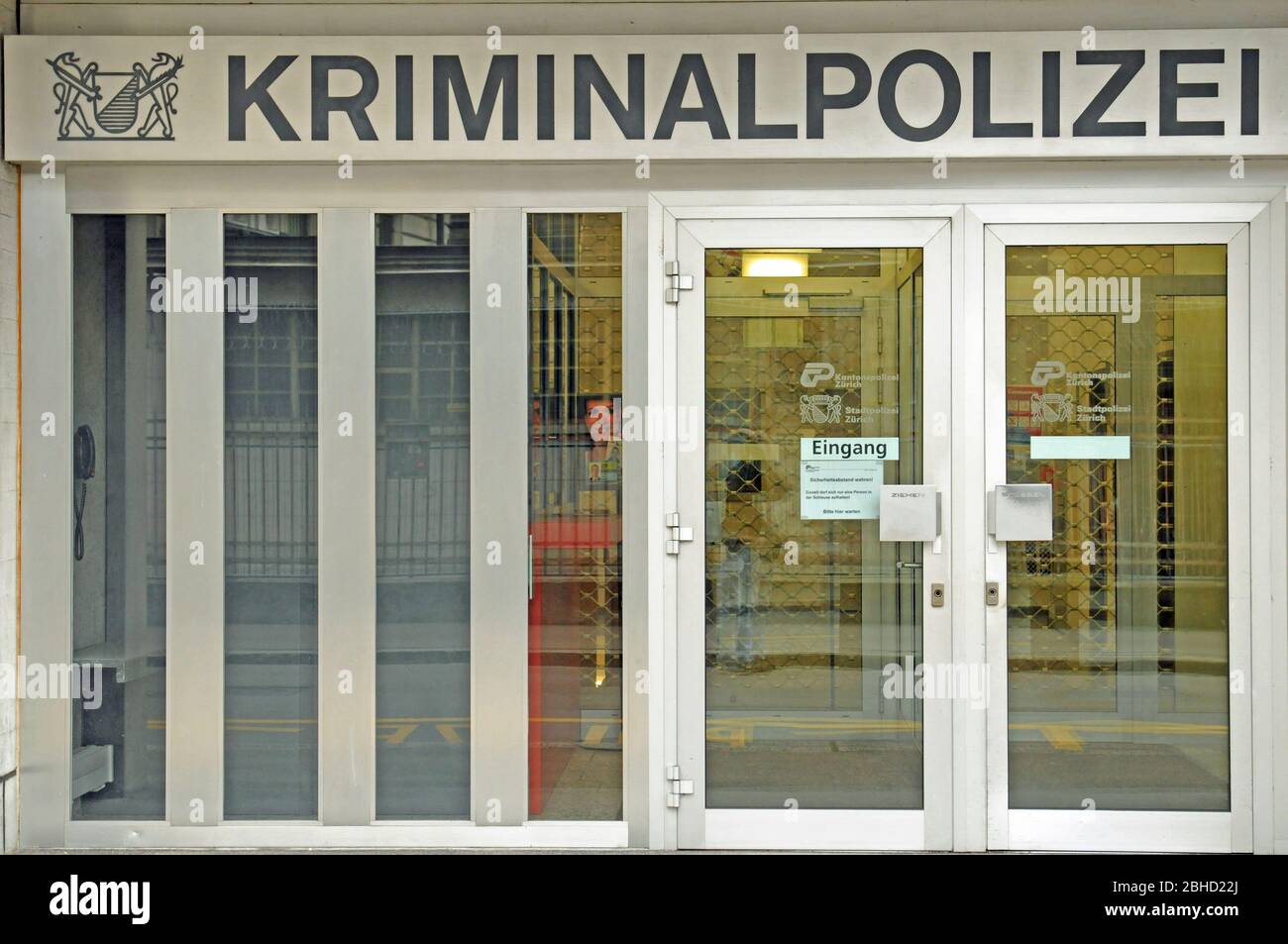 Zurich police station hi-res stock photography and images - Alamy