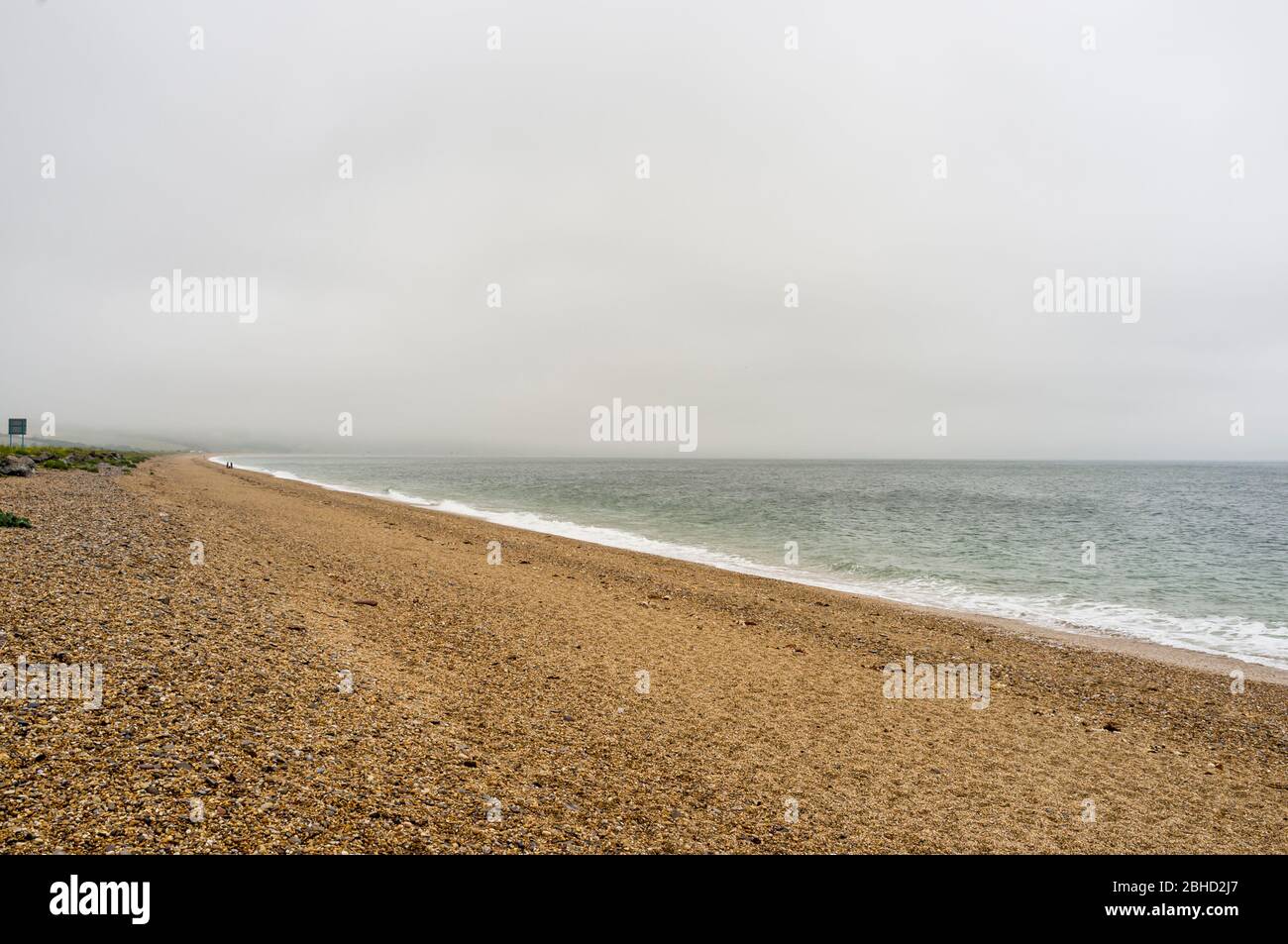 Slapton Sands looking out onto Start Bay, Devon, England Stock Photo ...