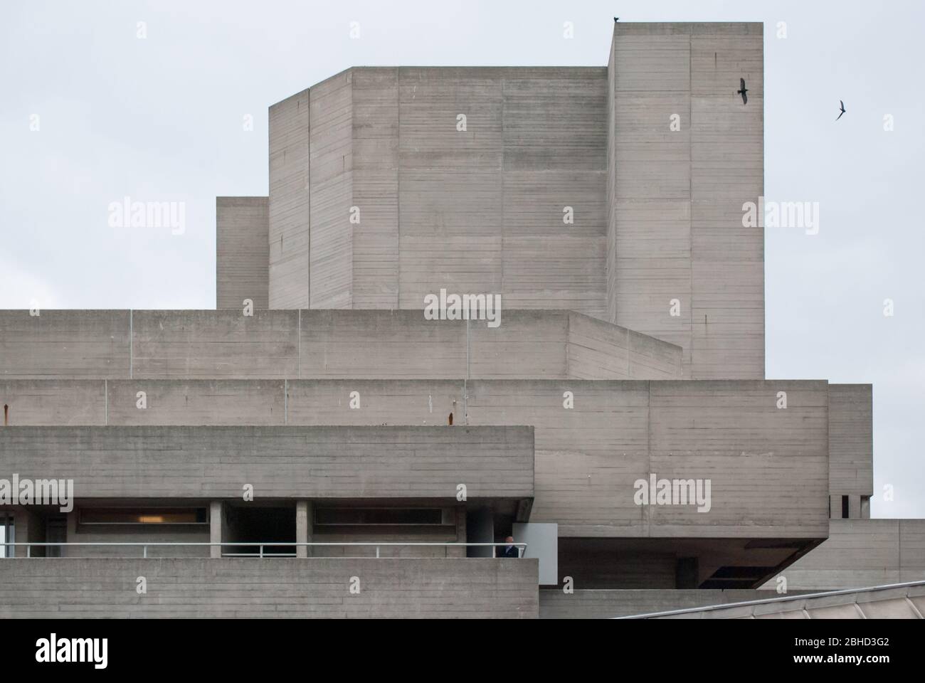 Royal National Theatre Denys Lasdun Reinforced Concrete South Bank ...