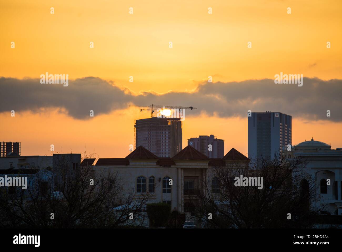American luxury house sunset hi-res stock photography and images - Alamy