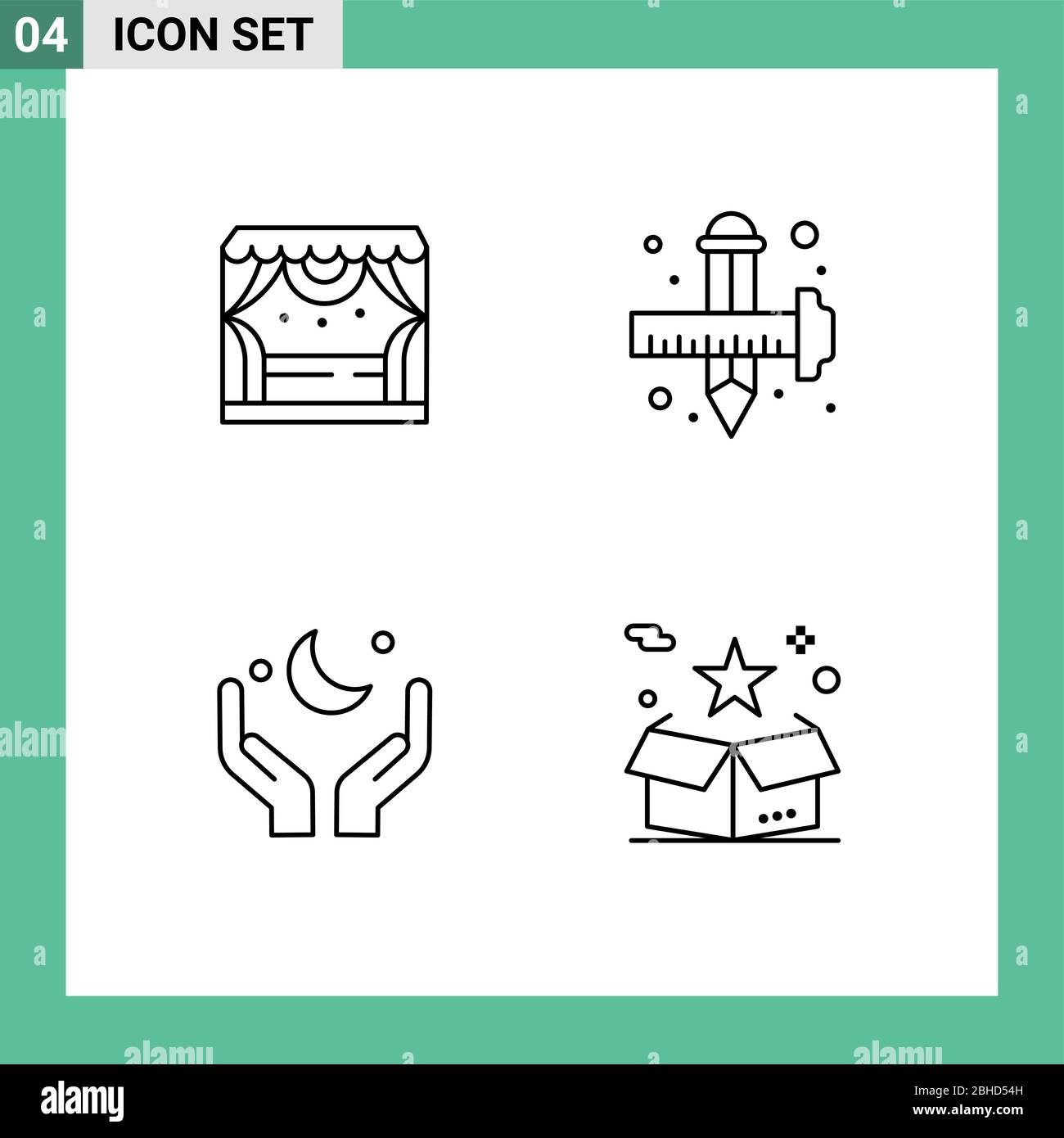 Theater stage drawing Stock Vector Images - Alamy