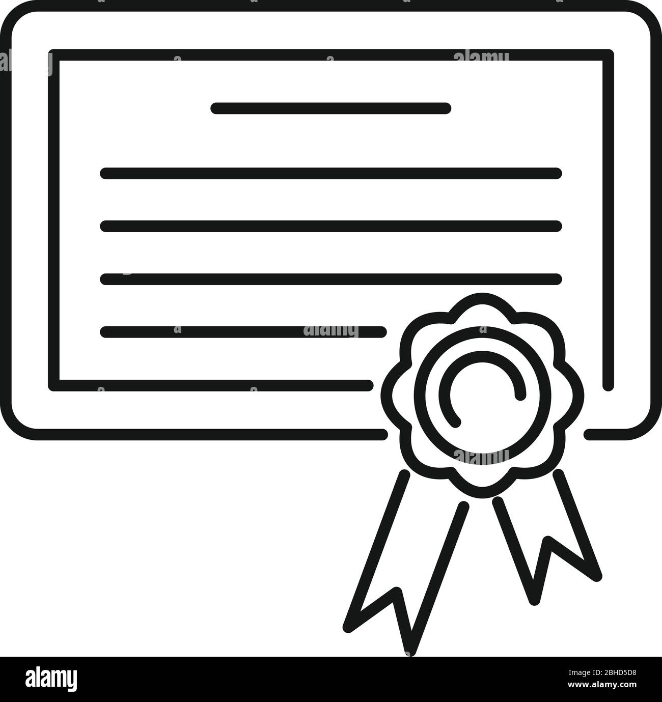 Born birth certificate icon. Outline born birth certificate vector icon ... Born birth certificate icon. Outline born birth certificate vector icon ...
