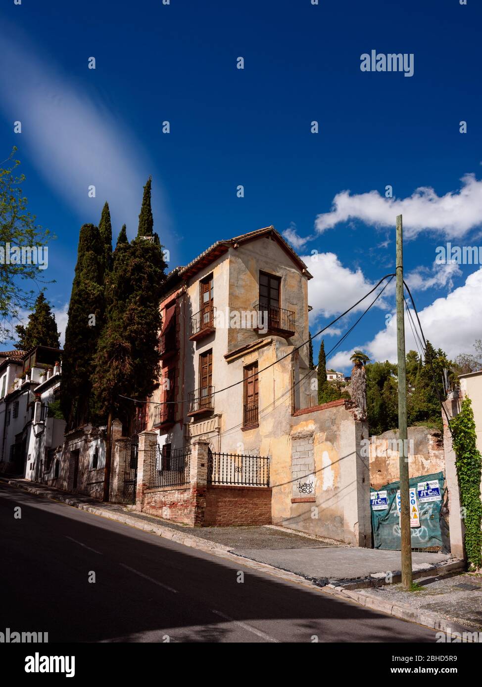 Albaicin facades hi-res stock photography and images - Alamy