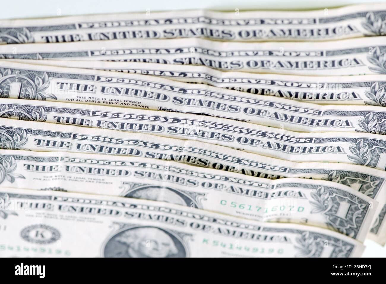 Background of many american different dollar banknotes Stock Photo - Alamy