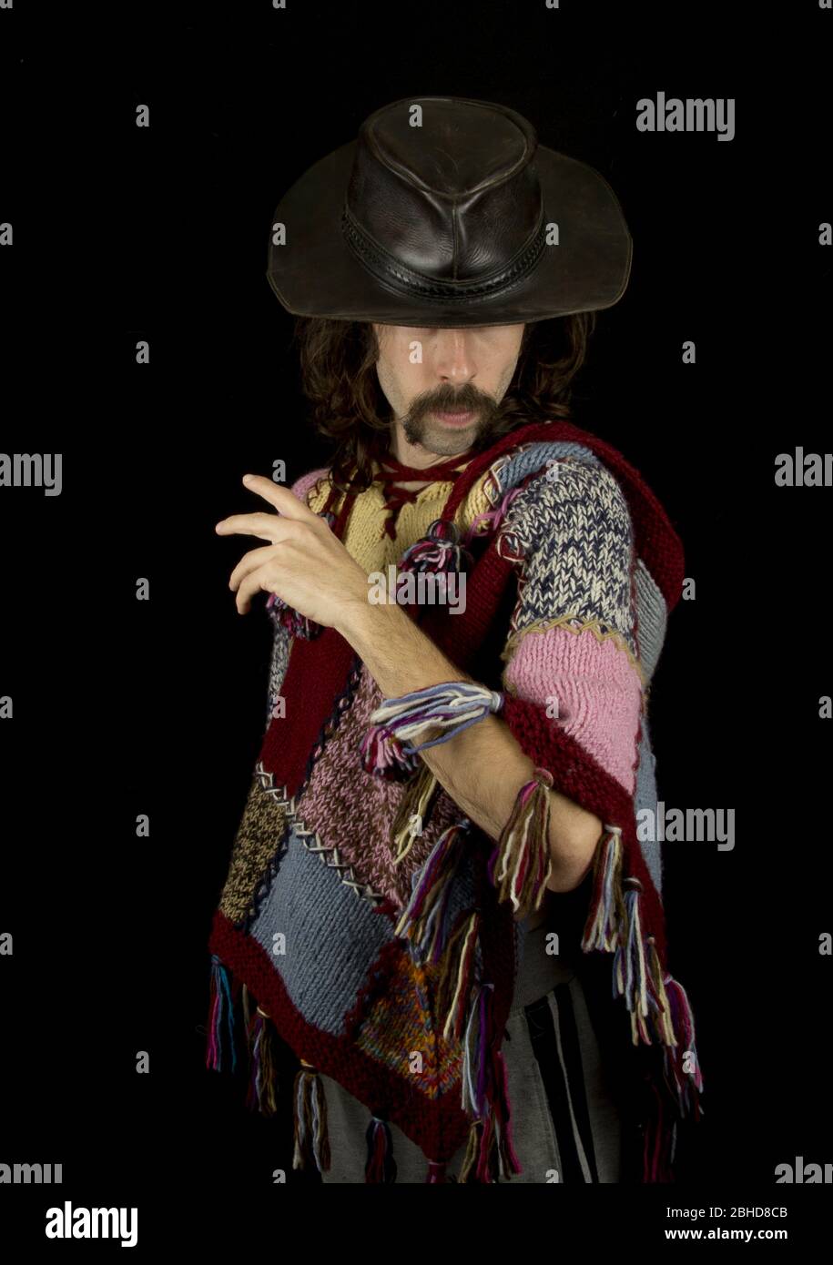 Mexican sombrero traditional serape hi-res stock photography and images ...