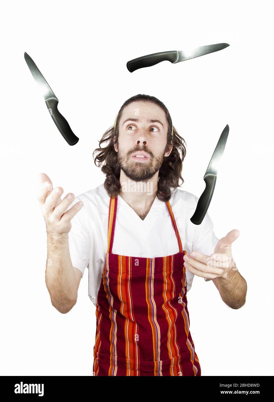 Circus knife thrower hi-res stock photography and images - Alamy