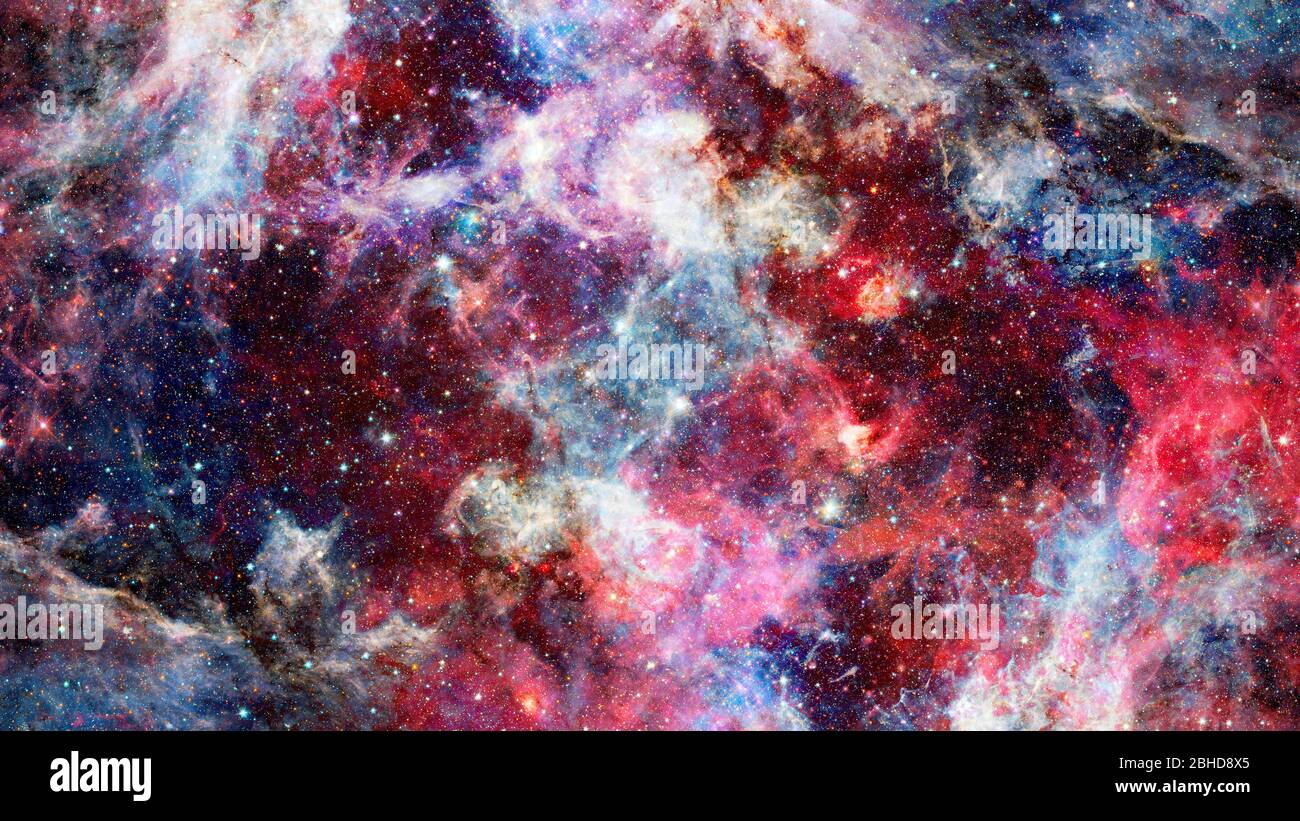 Extreme star cluster bursts into life in new Hubble image. Elements of ...