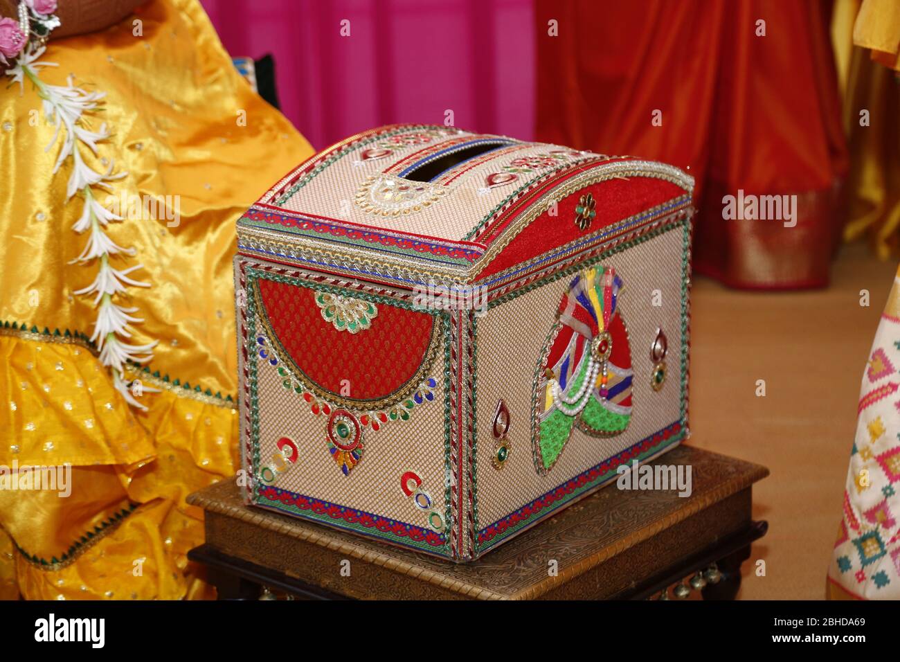 decorative box foe traditional function Stock Photo - Alamy