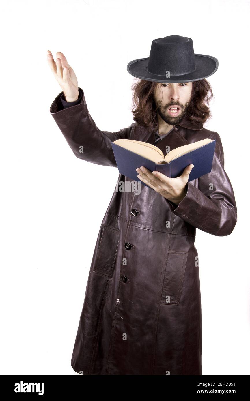 a waterproof preacher Stock Photo - Alamy