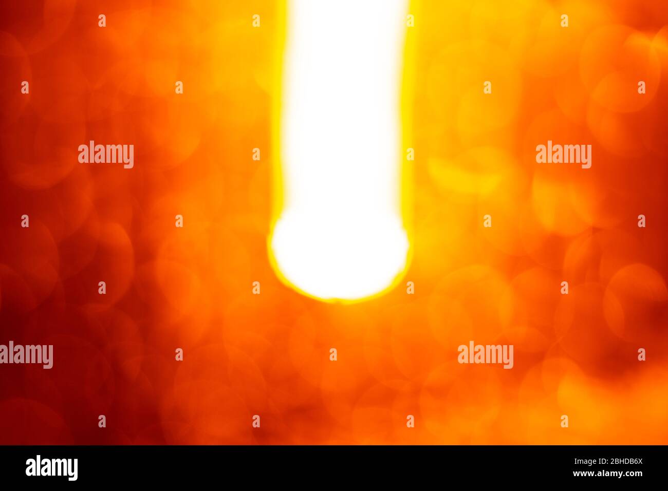 Meteorite entering the Earth's atmosphere. Abstract background of a ...