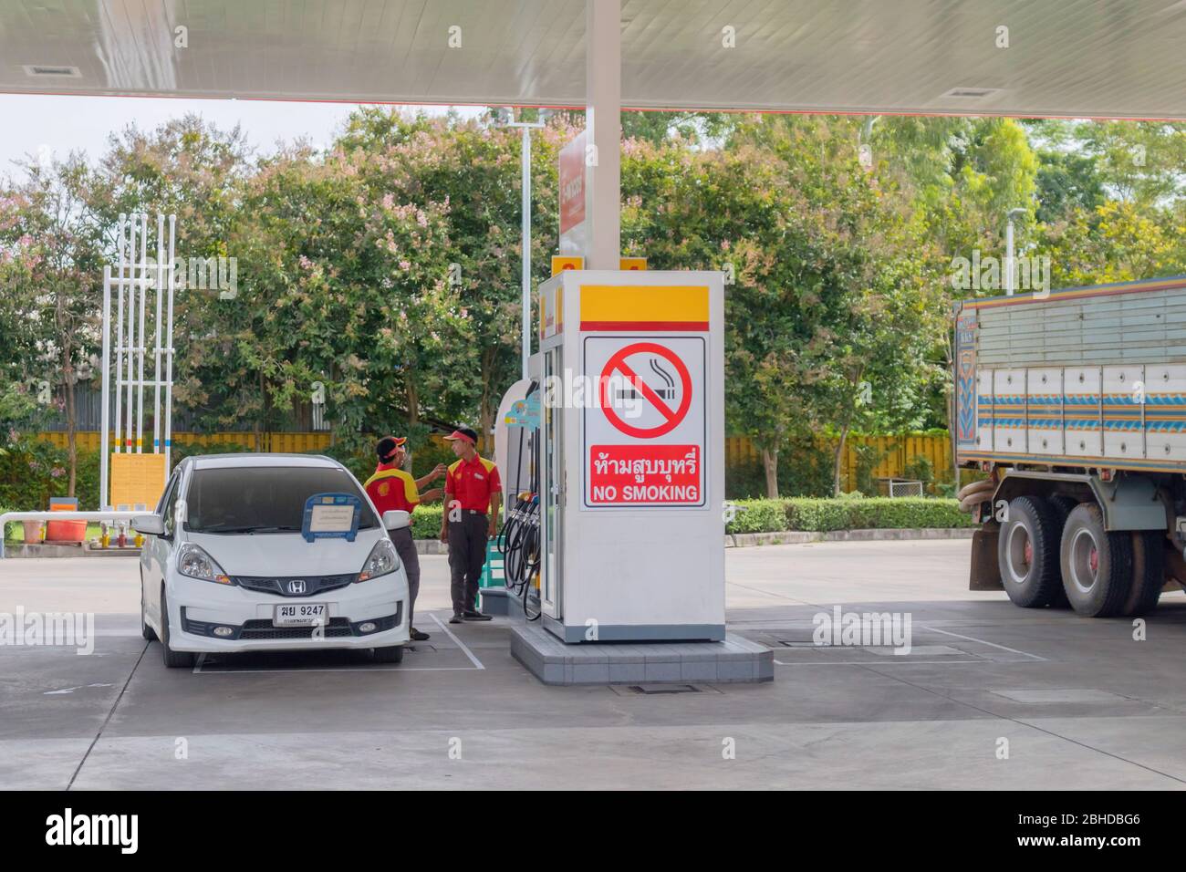 Petrol Station Safety High Resolution Stock Photography and Images - Alamy