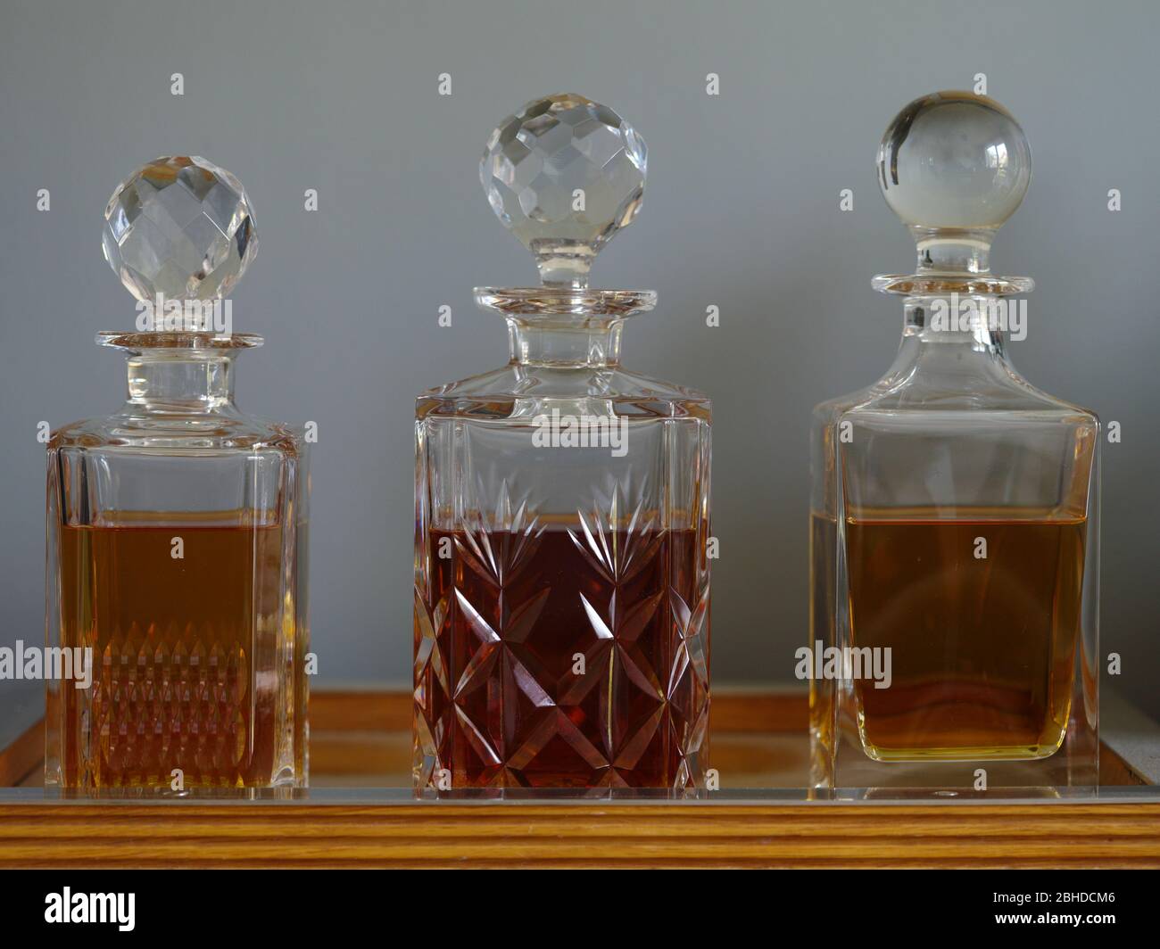 Brandy centre decanter hi-res stock photography and images - Alamy