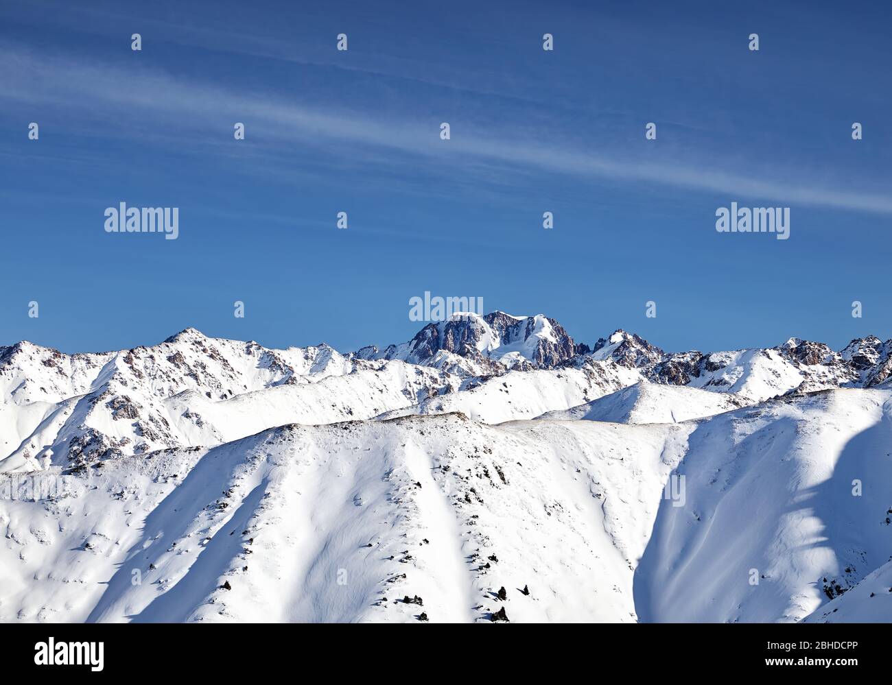 Tuyuksu gorge hi-res stock photography and images - Alamy