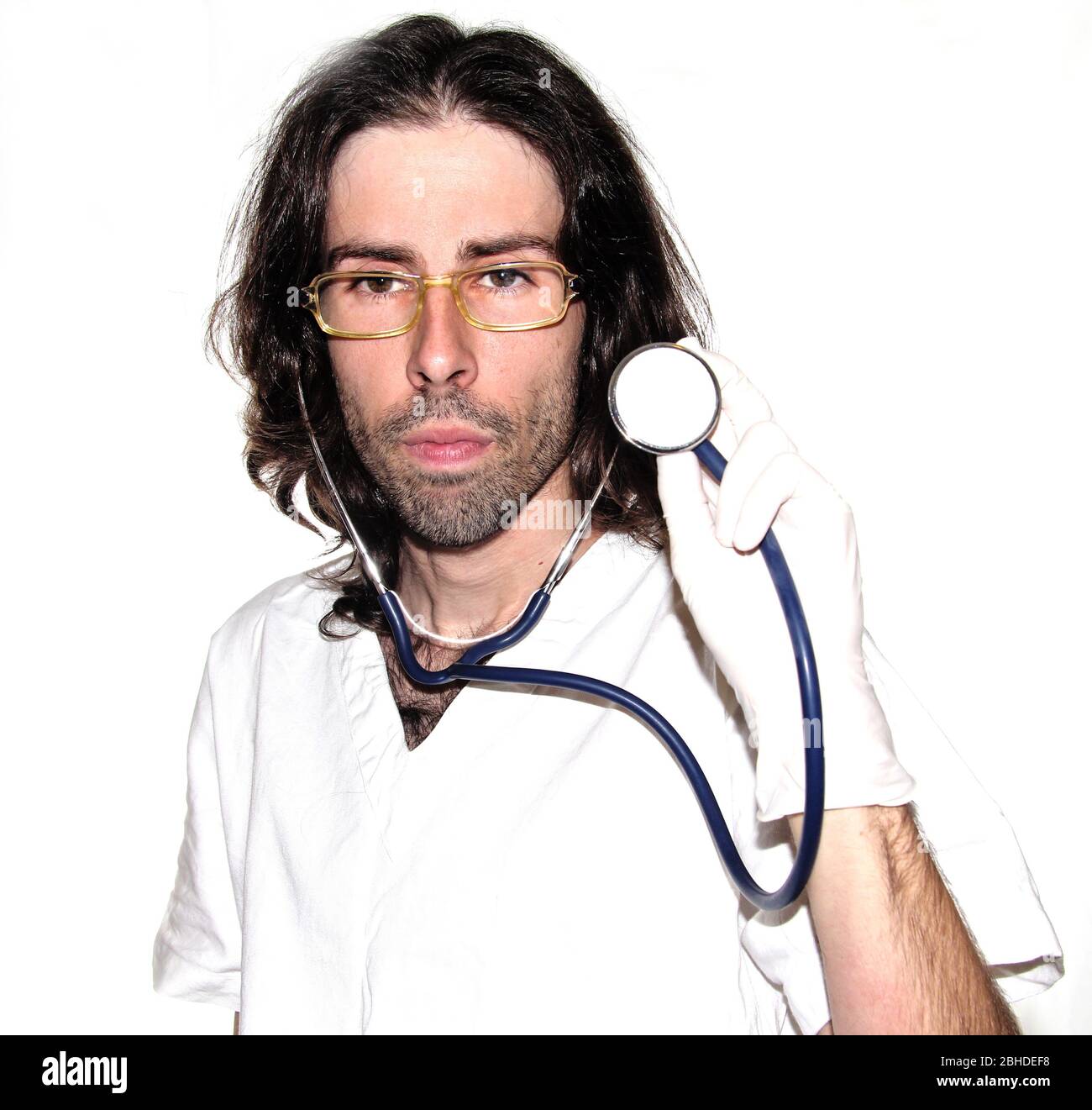 Mad doctor hi-res stock photography and images - Alamy