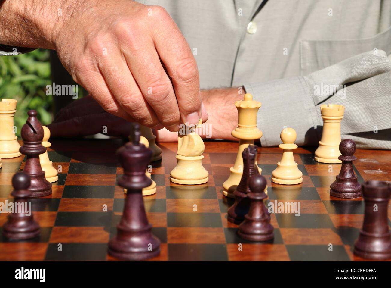 Moving a piece hi-res stock photography and images - Alamy