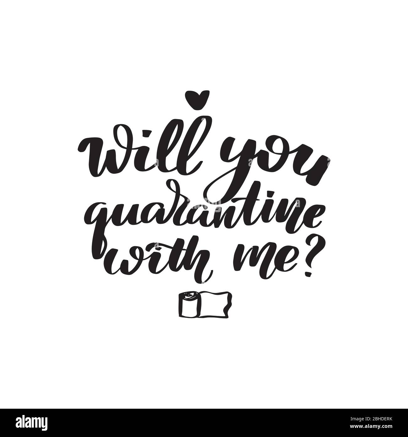 Vector calligraphy illustration isolated on white background Stock ...