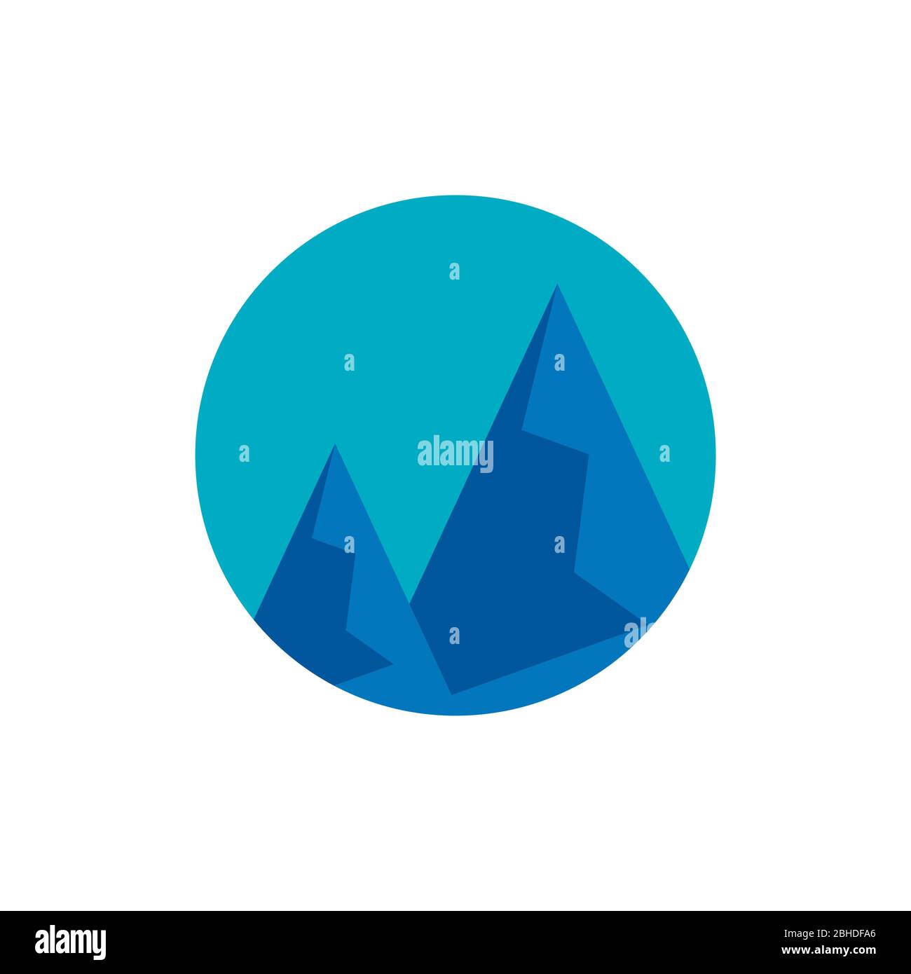 mountain vector graphic design illustration Stock Vector Image & Art ...