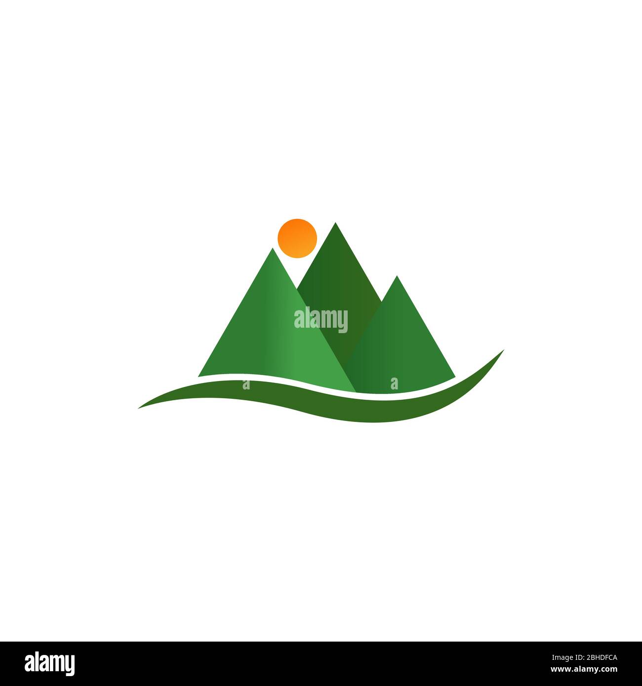 mountain vector graphic design illustration Stock Vector Image & Art ...