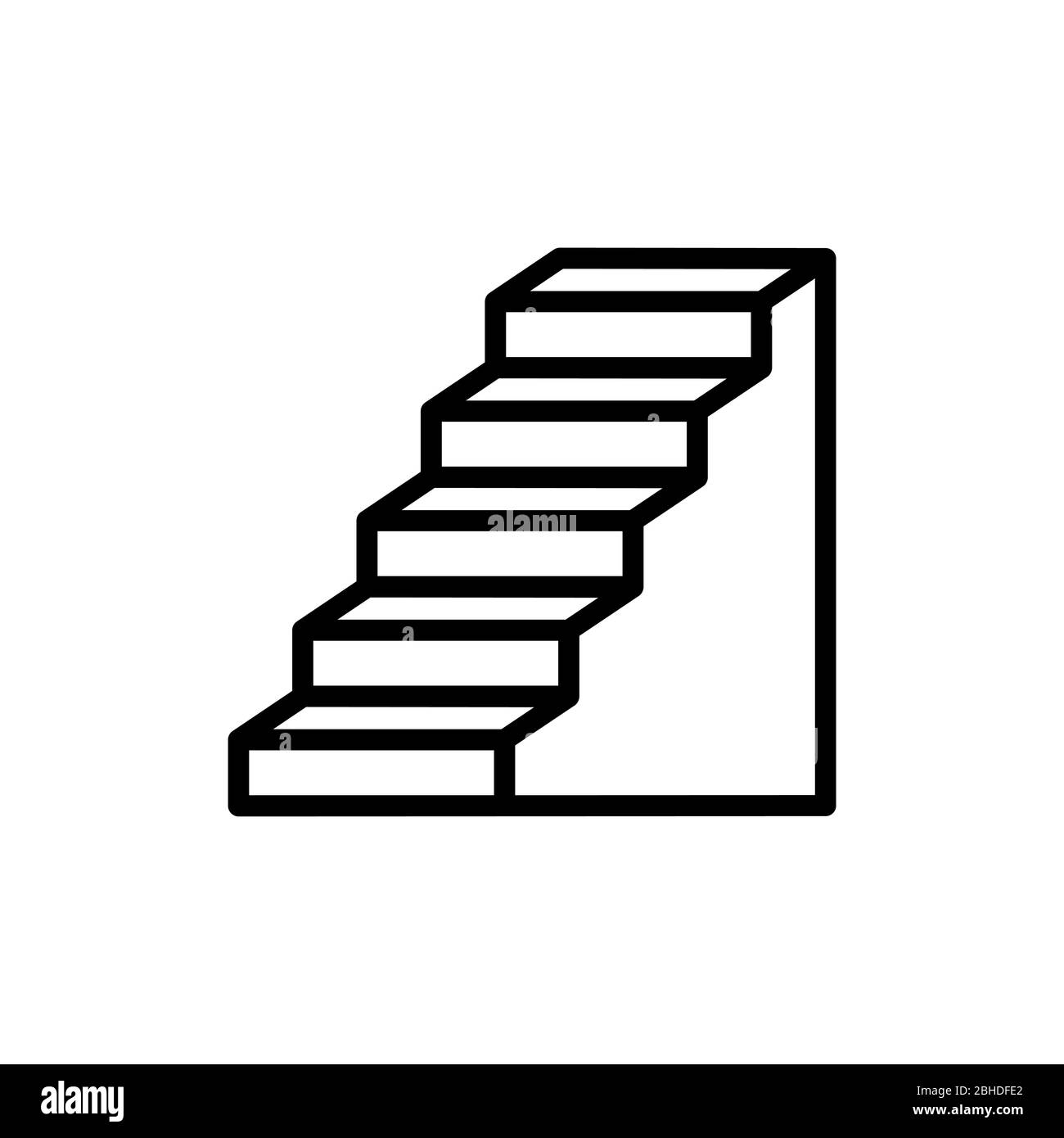 stairs vector graphic design illustration Stock Vector Image & Art - Alamy