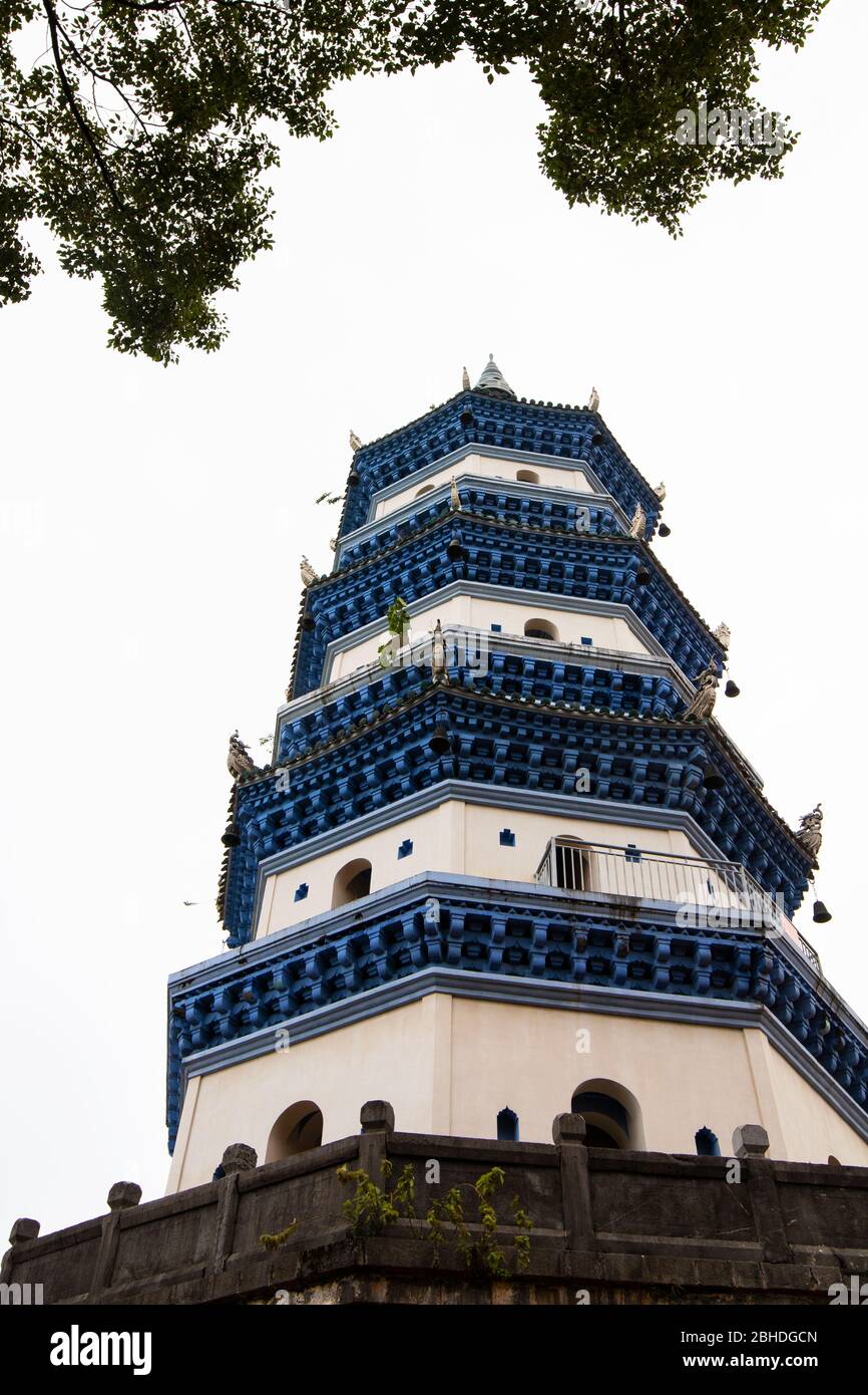 Ancient pagodas in the city Stock Photo - Alamy