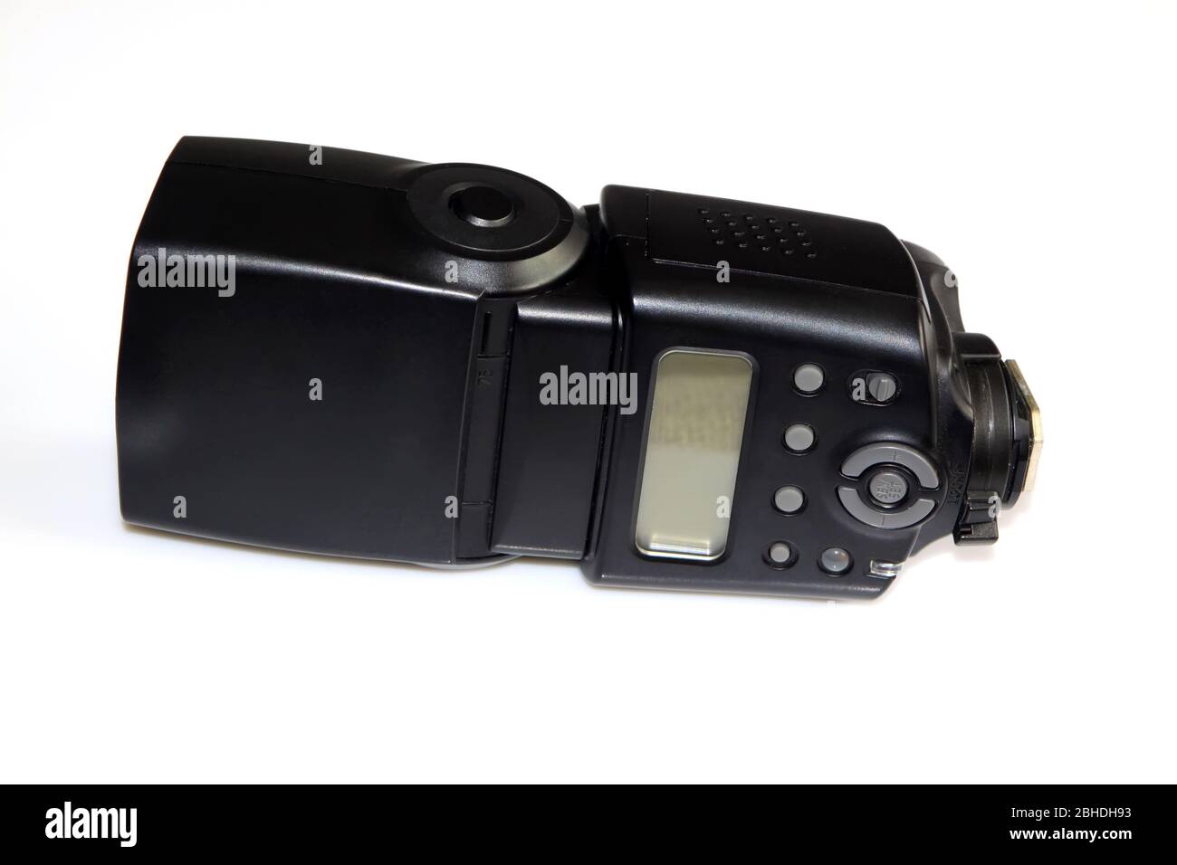 camera flash on a white background Stock Photo - Alamy
