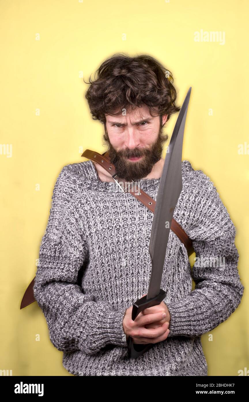 Barbarian soldier hi-res stock photography and images - Alamy