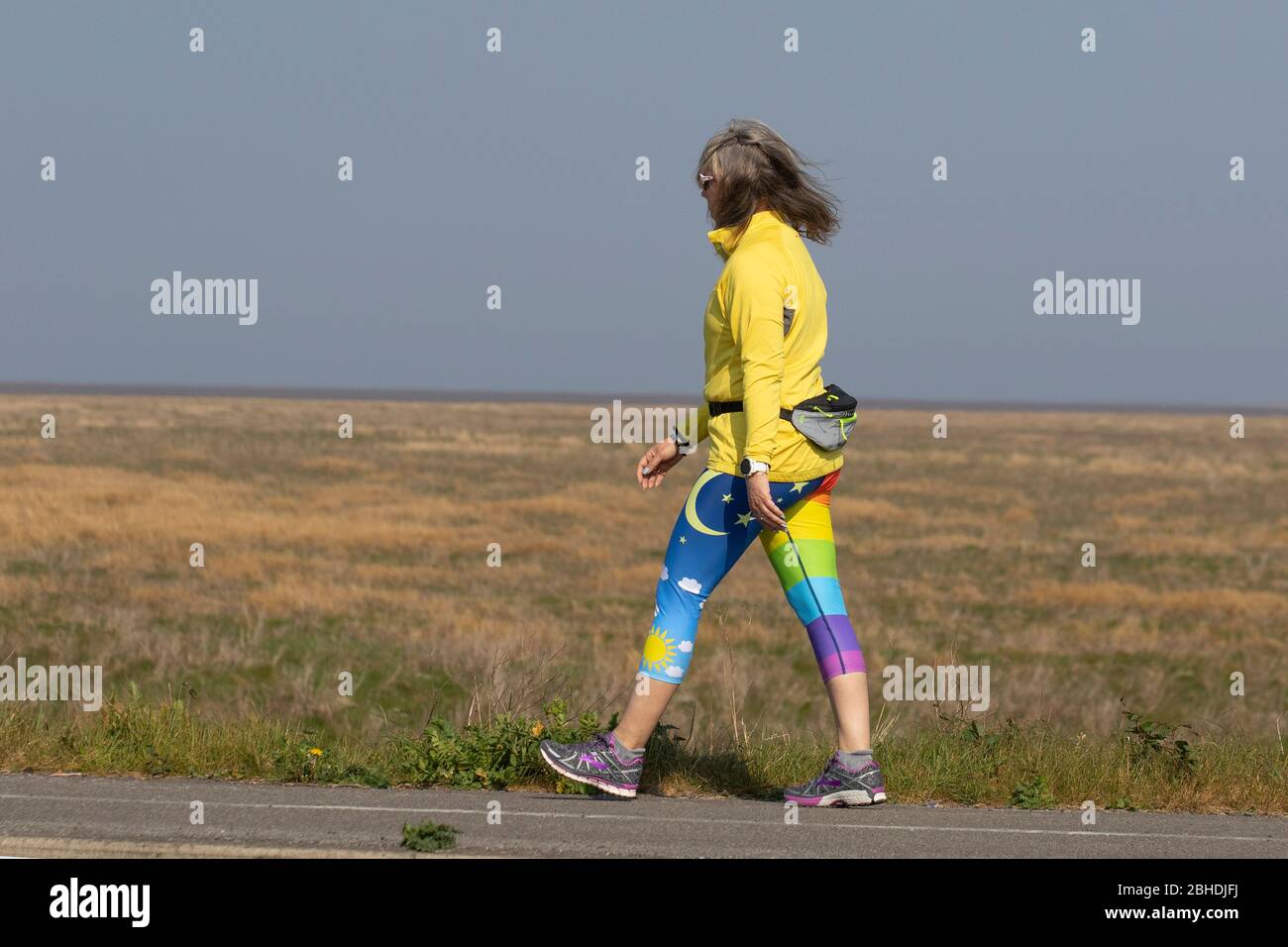 Southport, Merseyside, UK. 25th Apr 2020. In the resort as local ...