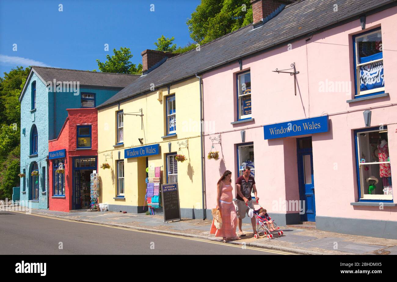 Solva village hi-res stock photography and images - Alamy