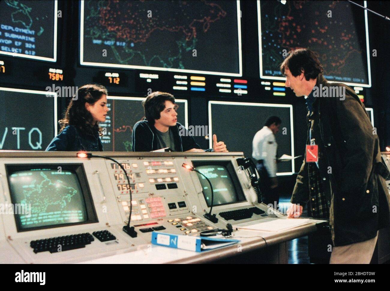 War Games 1983 Matthew Broderick High Resolution Stock Photography and ...