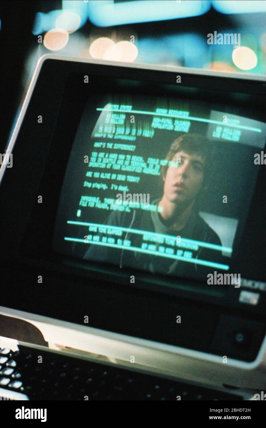 War Games 1983 Matthew Broderick High Resolution Stock Photography and ...