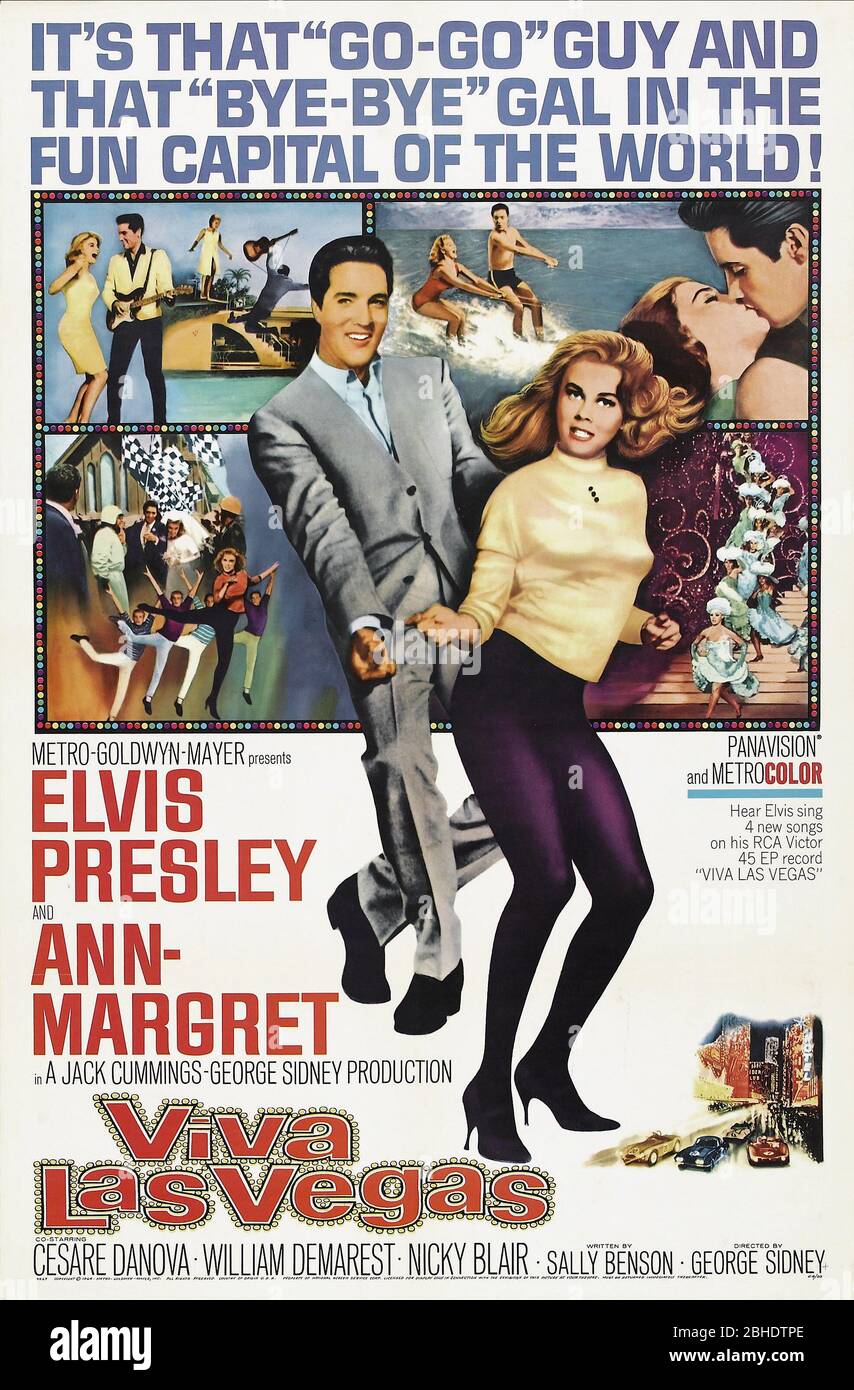 Viva Las Vegas Elvis Presley High Resolution Stock Photography and ...