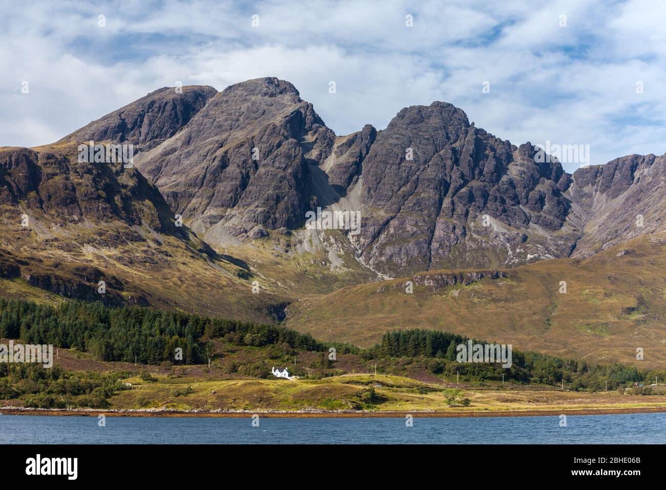 Blabheinn and Loch Slapin, Isle of Skye, Scotland Stock Photo - Alamy