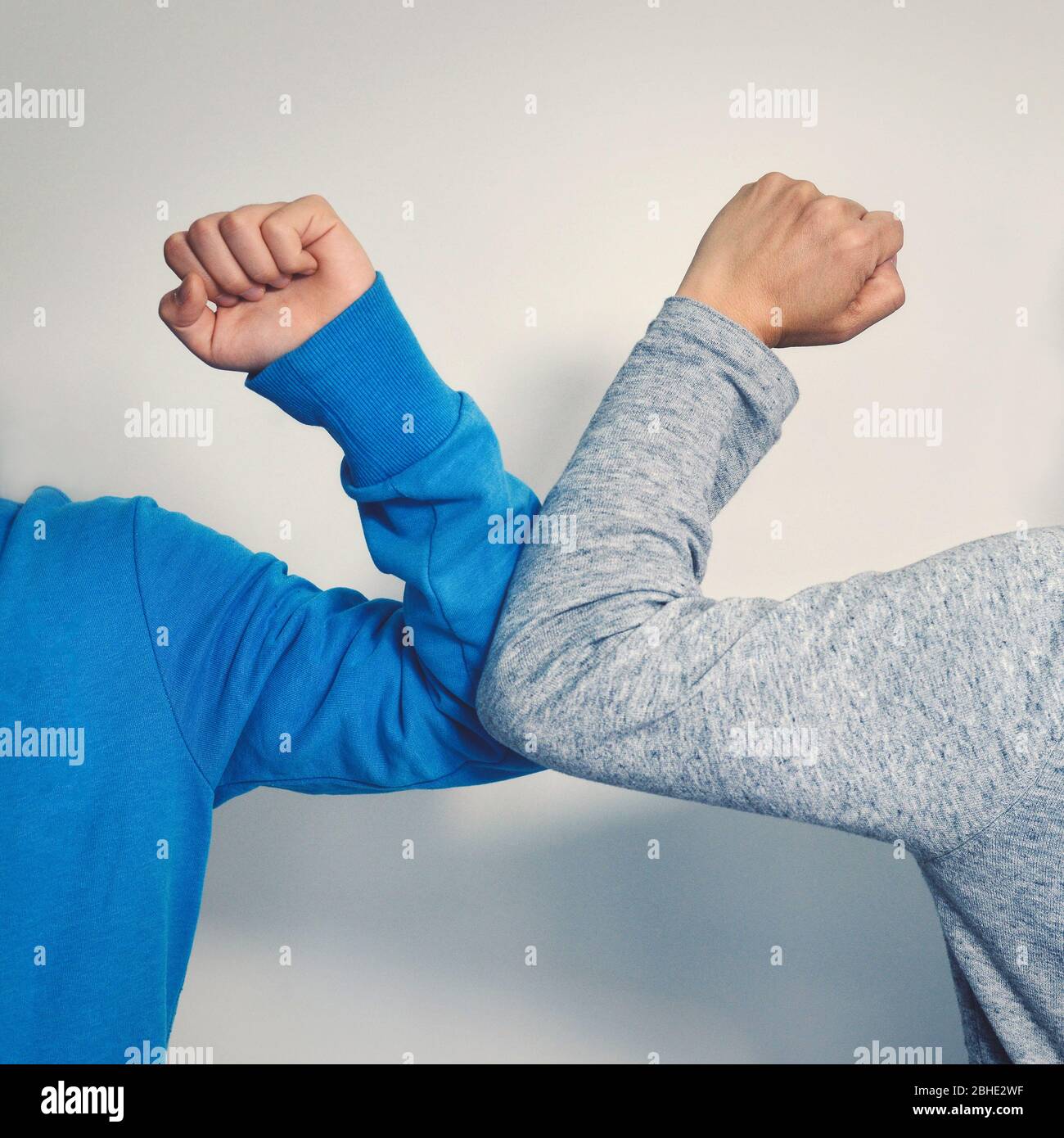 Elbow bump - a new and safe way of greeting to avoid the spread of ...