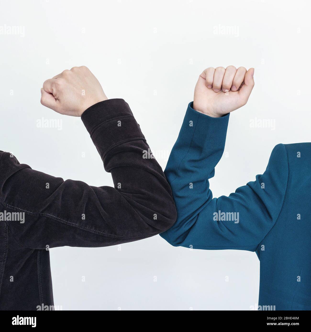 Elbow bump - a new and safe way of greeting to avoid the spread of ...