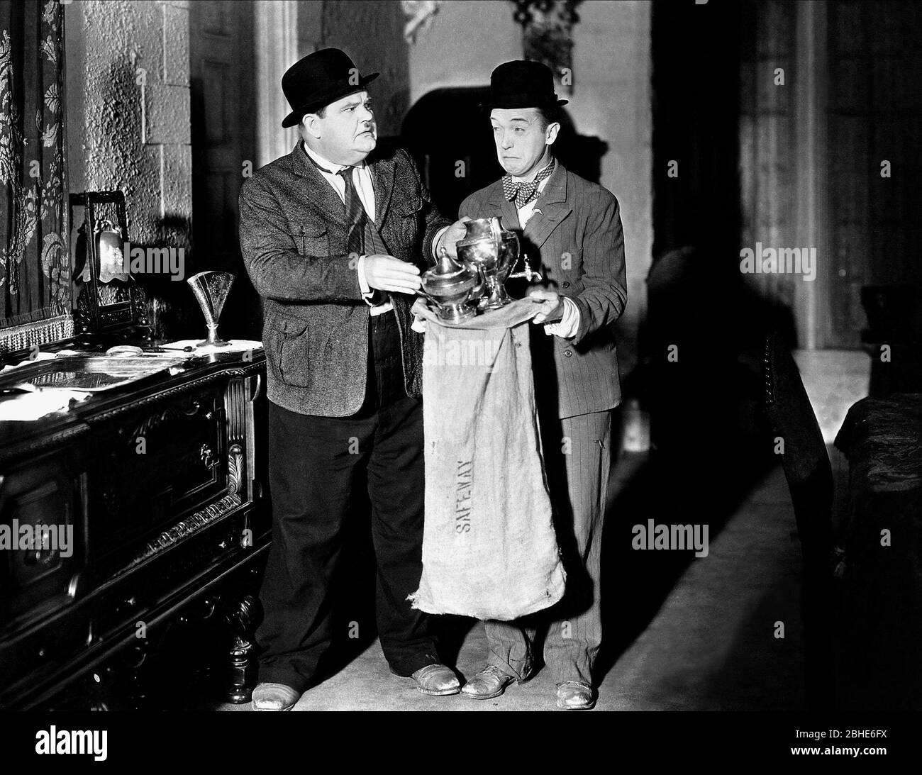 Laurel Hardy Film Still High Resolution Stock Photography and Images ...