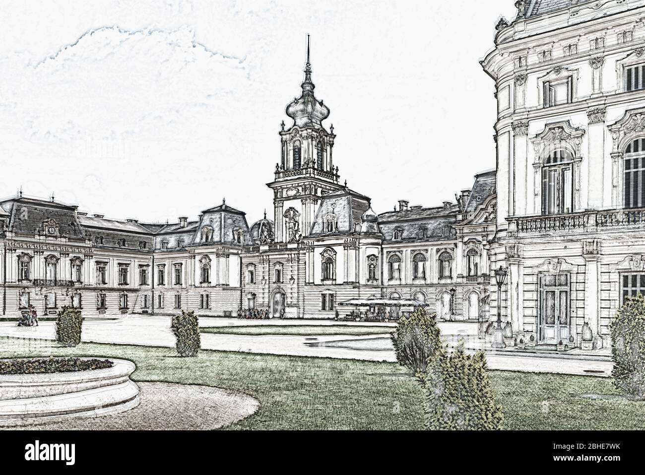 Historisches festetics schloss hi-res stock photography and images - Alamy