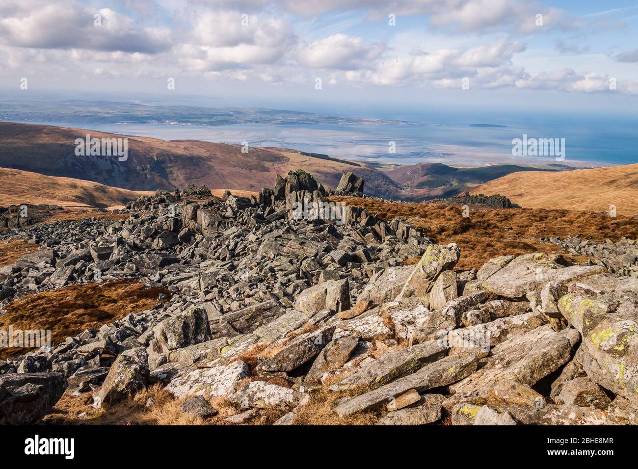 The Carneddau are a group of mountains in Snowdonia, Wales. They ...