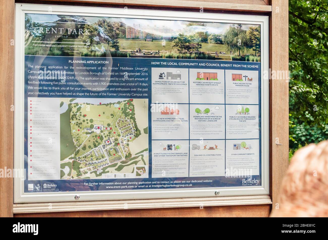 A planning application to redevelopment former Middlesex University ...