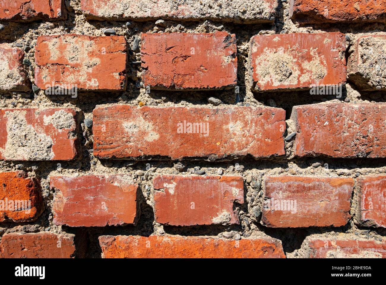 Close-up of a creepy brick wall Stock Photo - Alamy