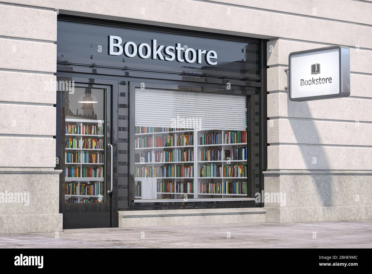 Bookstore showcase hi-res stock photography and images - Alamy